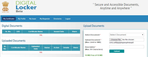 Digital Locker: How to Sign-up, Use and Store Documents